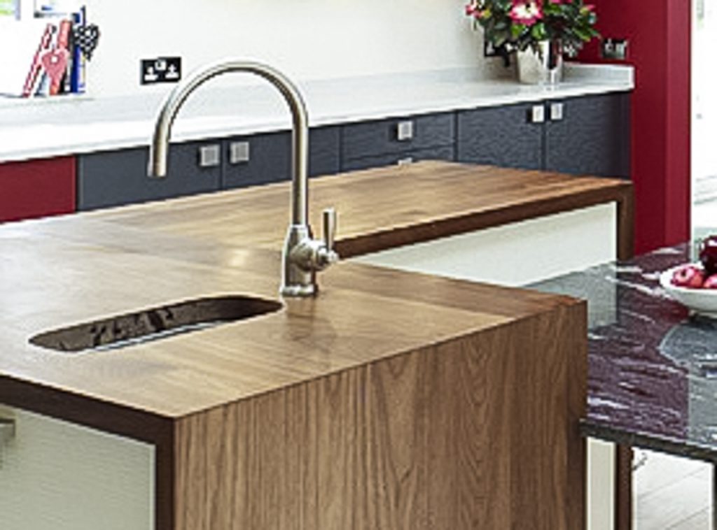 Walnut Worktops - Bordercraft