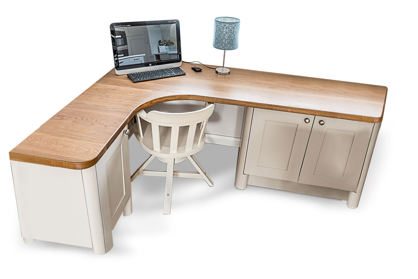 Custom Home Office Corner Desk Corner Desks For Work & Home | Fenstone