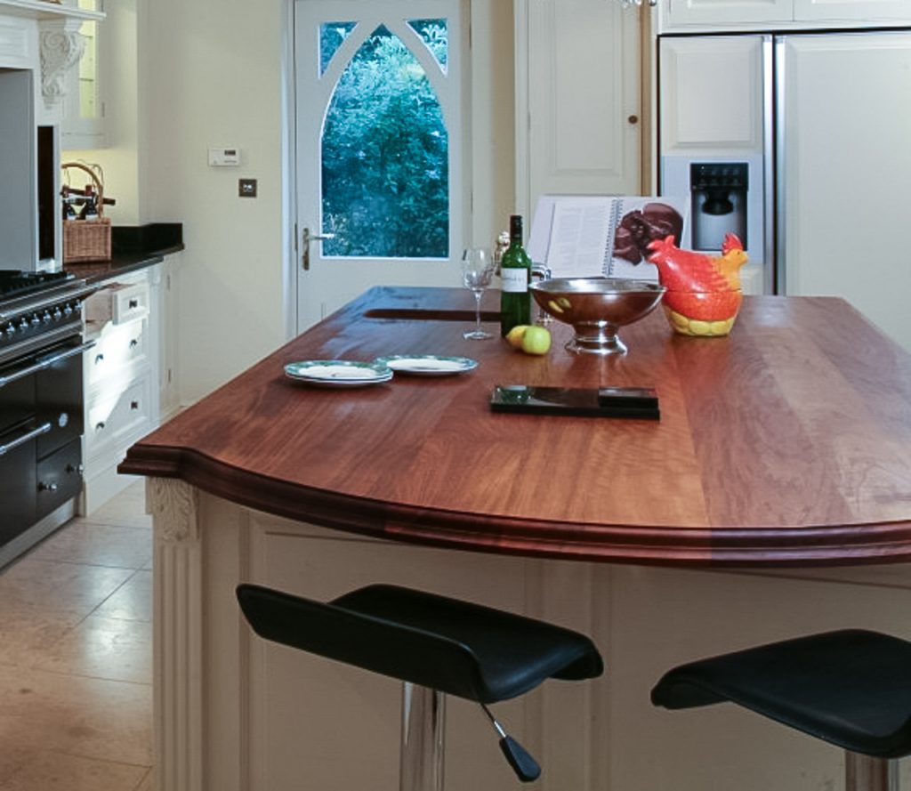 Iroko Worktops - Bordercraft